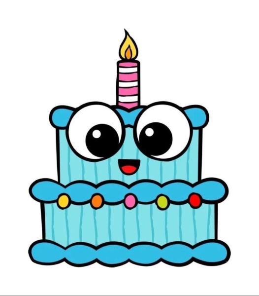 儿童蛋糕画画图片大全_如何画简单又好看-第3张图片-山城妙识