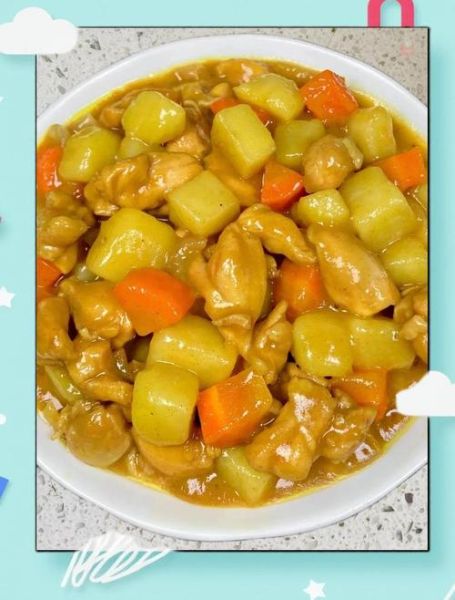 咖喱土豆鸡肉怎么做_咖喱土豆鸡肉最正宗的做法-第1张图片-山城妙识