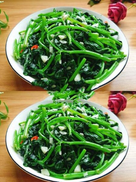 红薯叶怎么炒好吃_红薯叶的做法大全家常做法-第2张图片-山城妙识