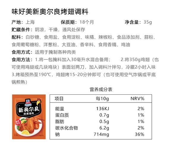 新奥尔良烤翅腌料怎么做_正宗配方比例-第1张图片-山城妙识 新奥尔良烤翅腌料怎么做_正宗配方比例-第1张图片-山城妙识
