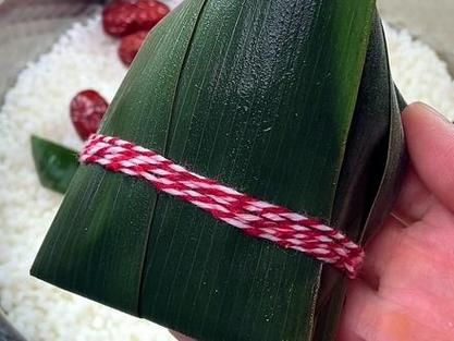 广东五角粽怎么包_五角粽包法视频教程-第3张图片-山城妙识