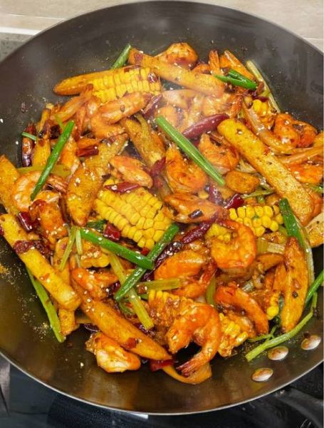 干锅虾最正宗的做法_干锅虾怎么做才好吃-第2张图片-山城妙识