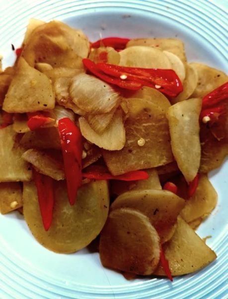 地瓜怎么炒好吃又简单_地瓜炒多久才熟-第1张图片-山城妙识