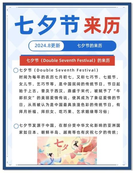 七夕节的由来和风俗有哪些_七夕节为什么叫乞巧节-第1张图片-山城妙识