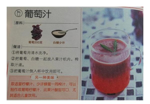 榨葡萄汁的做法窍门_葡萄汁怎么榨不涩-第1张图片-山城妙识