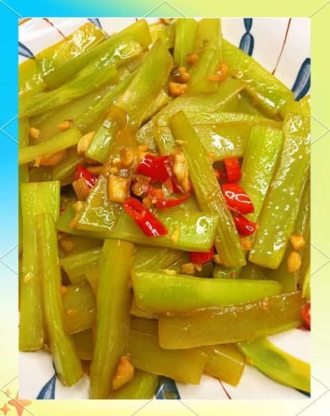 青笋叶子怎么炒好吃_青笋叶子凉拌做法-第3张图片-山城妙识