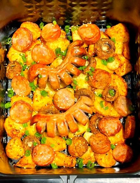 烤肠在家怎么做好吃_空气炸锅烤肠做法-第3张图片-山城妙识