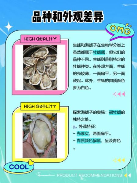 海蛎和生蚝一样吗_区别与营养对比-第1张图片-山城妙识