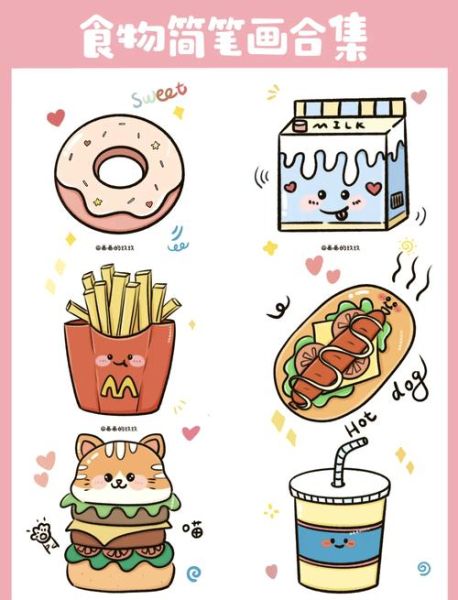 简笔画美食图片怎么画_如何画出诱人美食简笔画-第1张图片-山城妙识 简笔画美食图片怎么画_如何画出诱人美食简笔画-第1张图片-山城妙识