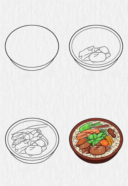 简笔画美食图片怎么画_如何画出诱人美食简笔画-第3张图片-山城妙识 简笔画美食图片怎么画_如何画出诱人美食简笔画-第3张图片-山城妙识