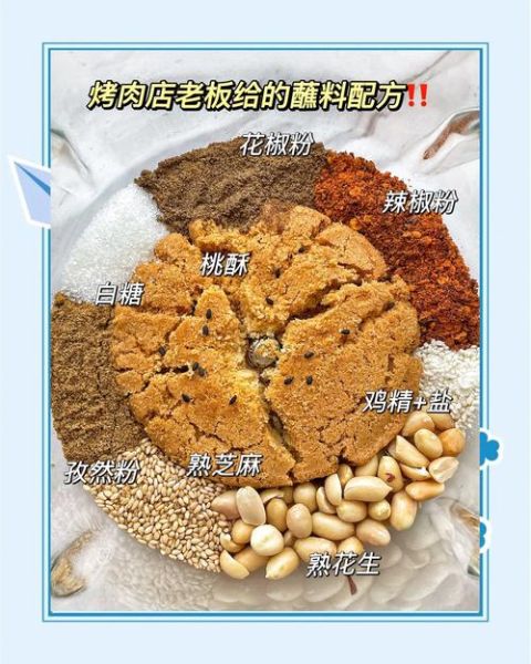 自助烤肉蘸料怎么调好吃_烤肉蘸料配方大全-第2张图片-山城妙识