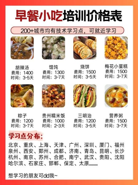 学做早餐卖在哪里可以学_早餐创业培训哪里靠谱-第2张图片-山城妙识
