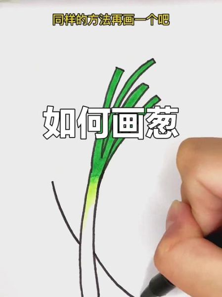 大葱简笔画怎么画_大葱图片简笔画教程-第1张图片-山城妙识 大葱简笔画怎么画_大葱图片简笔画教程-第1张图片-山城妙识