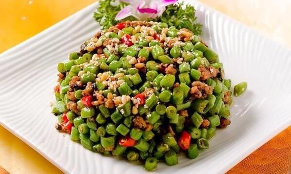 橄榄菜炒豆角肉沫怎么做_橄榄菜炒豆角肉沫热量高吗-第3张图片-山城妙识