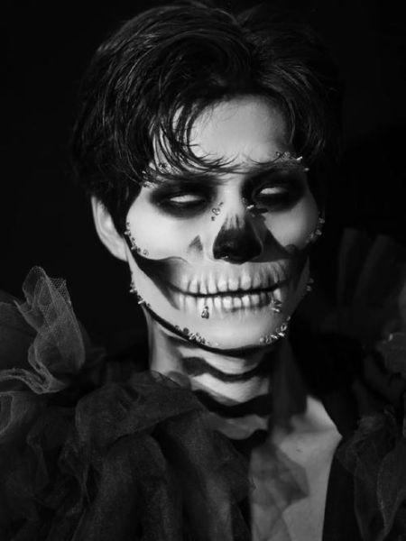 万圣节妆容男_怎么画才吓人-第2张图片-山城妙识