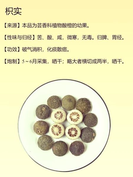 枳壳和枳实的功效区别_哪个更适合调理脾胃-第1张图片-山城妙识