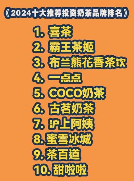 饮品加盟排行榜哪家好_2024年最火品牌-第1张图片-山城妙识 饮品加盟排行榜哪家好_2024年最火品牌-第1张图片-山城妙识