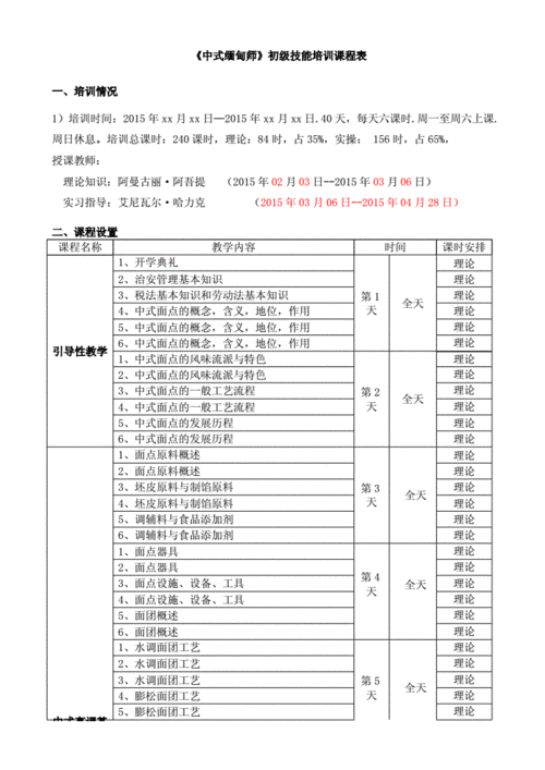中式面点师主要学什么_中式面点师要学多久-第3张图片-山城妙识