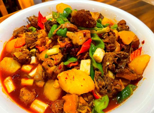 新疆大盘鸡怎么做_正宗家常做法步骤-第3张图片-山城妙识