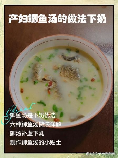 鲫鱼通草催奶汤怎么做_下奶汤一周喝几次-第1张图片-山城妙识