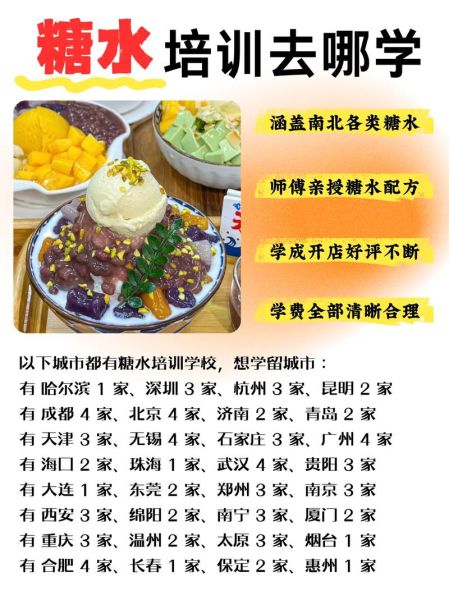 广东糖水培训技术哪家好_怎么选靠谱机构-第2张图片-山城妙识