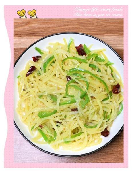 青椒土豆丝怎么炒才脆_青椒土豆丝用焯水吗-第2张图片-山城妙识