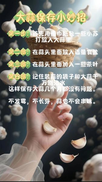 大蒜怎么保存不发芽_大蒜的功效与作用有哪些-第1张图片-山城妙识