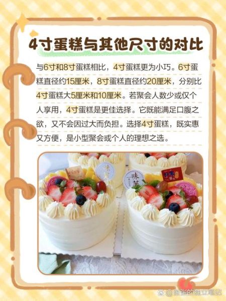 4寸蛋糕多大几个人吃_适合几人分享-第1张图片-山城妙识