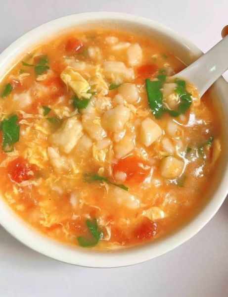 西红柿北瓜疙瘩汤怎么做_疙瘩汤的面糊比例是多少-第2张图片-山城妙识