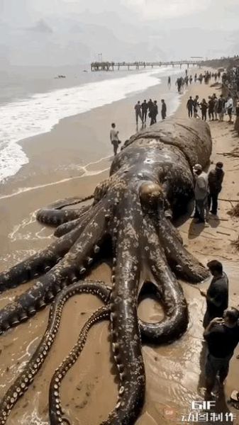 巨型乌贼有多大_巨型乌贼长度对比-第2张图片-山城妙识