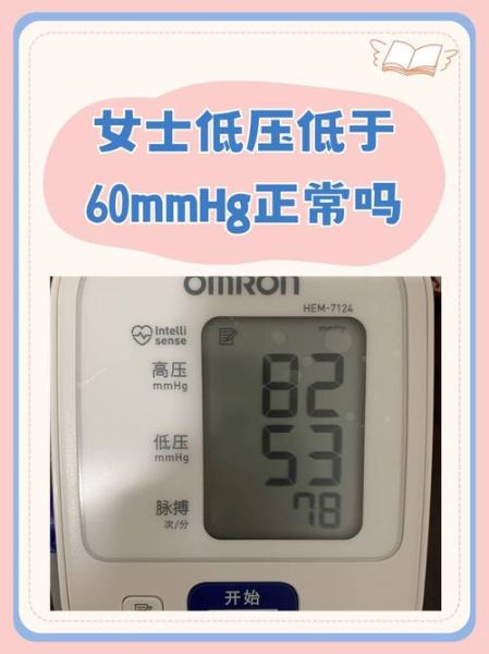 女士低压低于60正常吗_女性低血压60以下怎么办-第1张图片-山城妙识