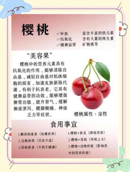 吃樱桃有什么好处_樱桃的功效与作用-第1张图片-山城妙识