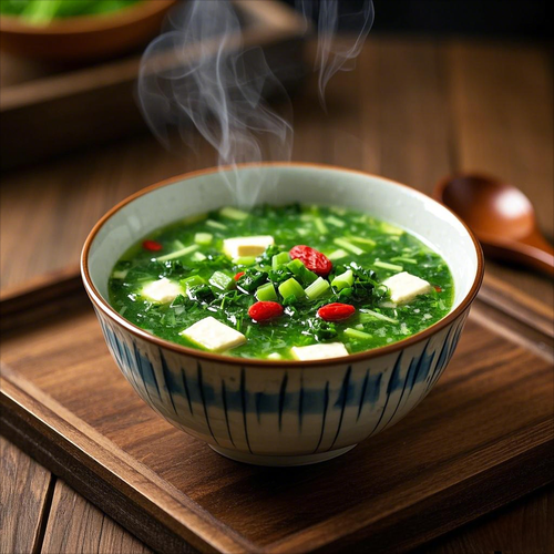 荠菜豆腐羹怎么做好吃_荠菜豆腐羹的做法窍门-第2张图片-山城妙识