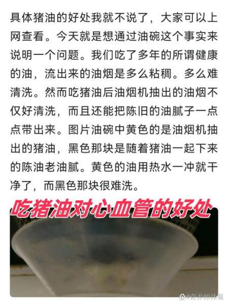 猪油吃多了有什么危害_猪油对心血管的影响-第2张图片-山城妙识 猪油吃多了有什么危害_猪油对心血管的影响-第2张图片-山城妙识