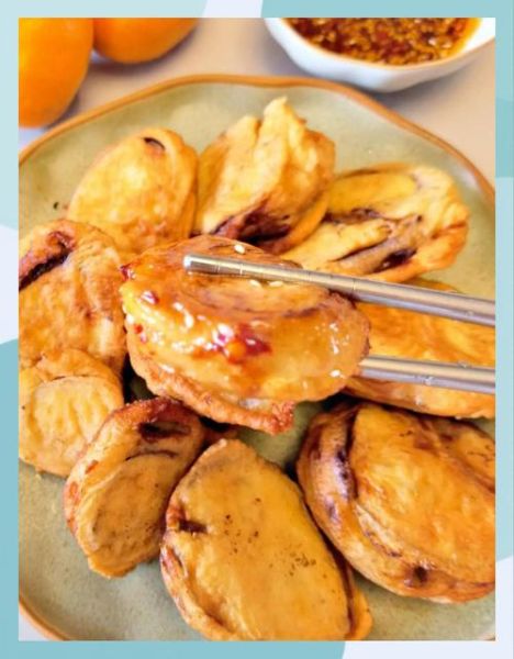 干炸茄盒怎么做才酥脆_干炸茄盒挂糊配方-第2张图片-山城妙识