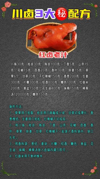 四川卤水配方怎么做_正宗川卤香料比例-第2张图片-山城妙识