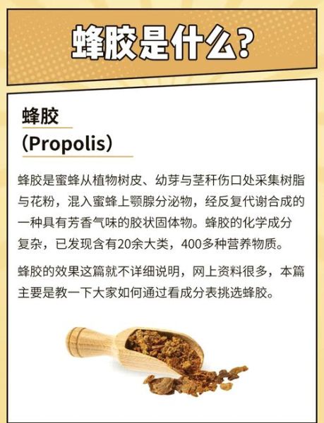 蜂胶的作用与功效有哪些_蜂胶禁忌人群有哪些-第1张图片-山城妙识 蜂胶的作用与功效有哪些_蜂胶禁忌人群有哪些-第1张图片-山城妙识