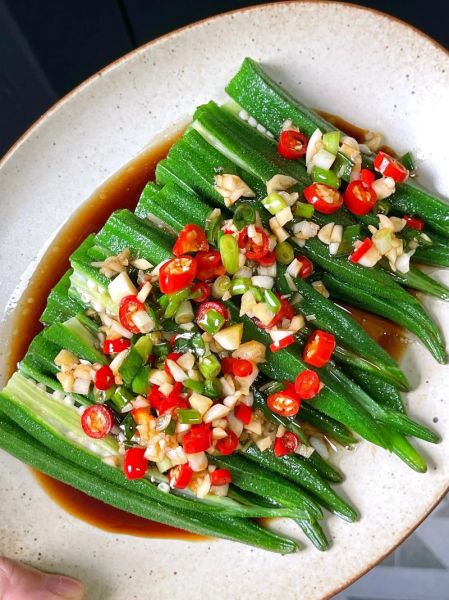 凉拌秋葵怎么做_王刚凉拌秋葵做法-第1张图片-山城妙识