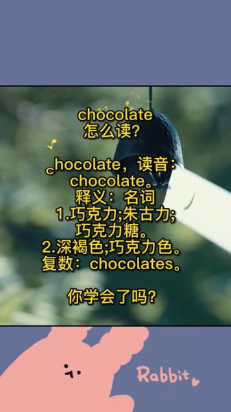 巧克力英文翻译_chocolate怎么读-第1张图片-山城妙识 巧克力英文翻译_chocolate怎么读-第1张图片-山城妙识
