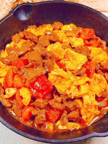 番茄炒牛肉片怎么做才嫩_番茄炒牛肉片用什么部位-第2张图片-山城妙识