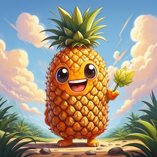 菠萝图片卡通_如何画可爱菠萝-第2张图片-山城妙识 菠萝图片卡通_如何画可爱菠萝-第2张图片-山城妙识