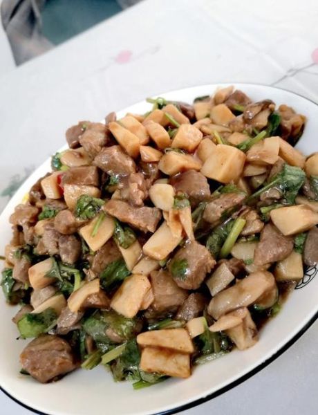 牛肉粒炒杏鲍菇怎么做_牛肉粒炒杏鲍菇热量高吗-第3张图片-山城妙识