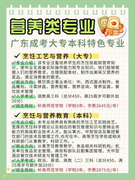 烹饪工艺与营养专业可以升本吗_升本条件有哪些-第2张图片-山城妙识