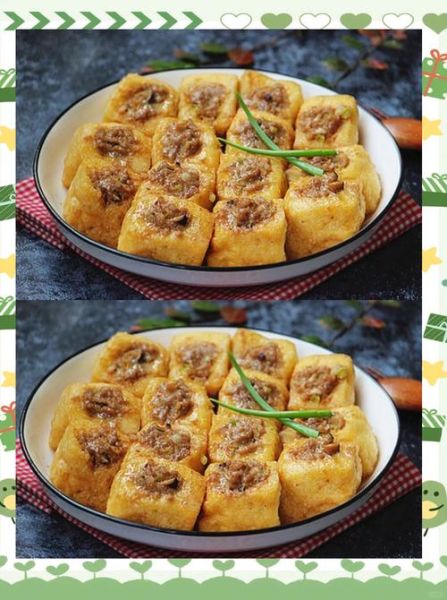 客家酿豆腐泡怎么做_酿豆腐泡要蒸多久-第1张图片-山城妙识