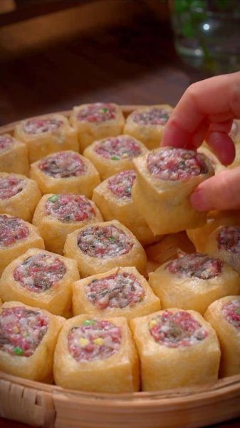 客家酿豆腐泡怎么做_酿豆腐泡要蒸多久-第3张图片-山城妙识