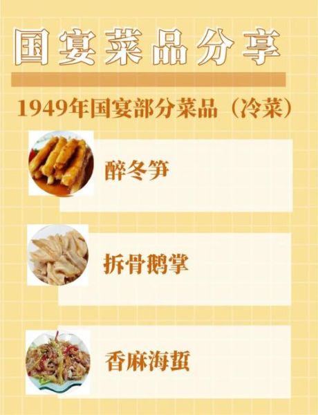国宴菜单曝光_国宴菜品有哪些-第2张图片-山城妙识