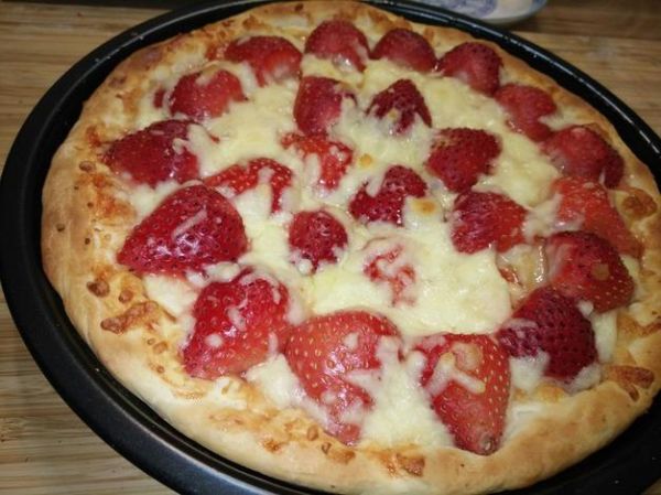 草莓披萨怎么做_草莓披萨好吃吗-第1张图片-山城妙识 草莓披萨怎么做_草莓披萨好吃吗-第1张图片-山城妙识