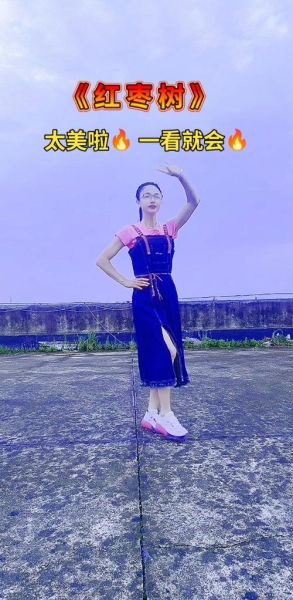 红枣树广场舞分解动作教学视频_如何快速学会-第3张图片-山城妙识