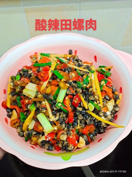 田螺肉怎么炒香辣_田螺肉的做法大全香辣-第1张图片-山城妙识