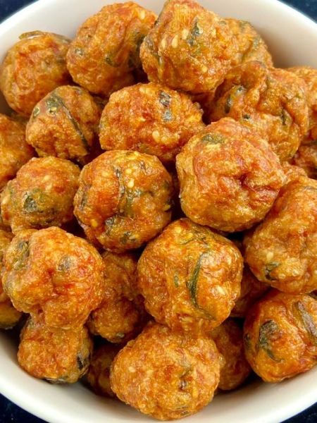 油炸肉丸子怎么做外酥里嫩_油炸肉丸子为什么总是散开-第1张图片-山城妙识